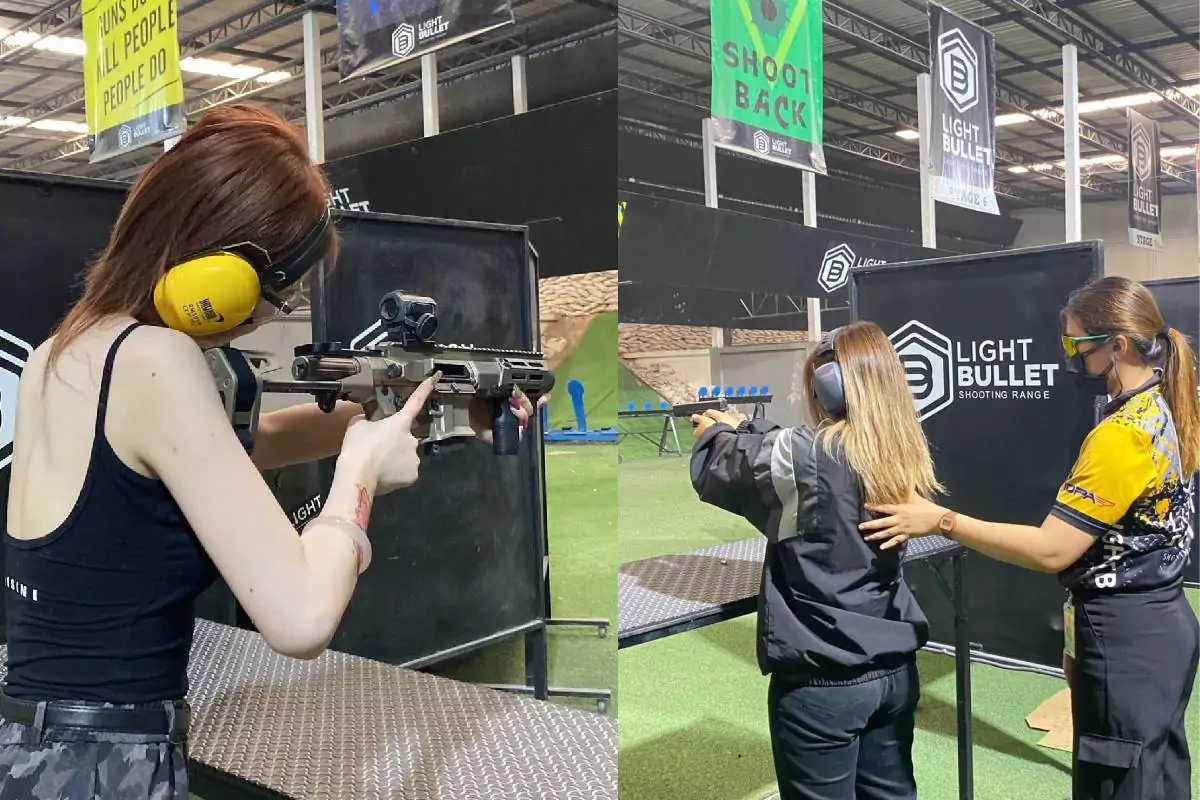 Light Bullet Shooting Range Pattaya: Shooting Experience